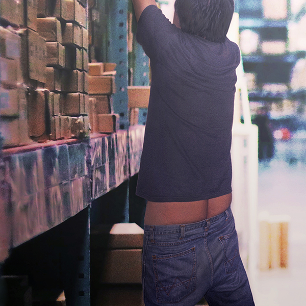 Sagger Men's Buttcrack